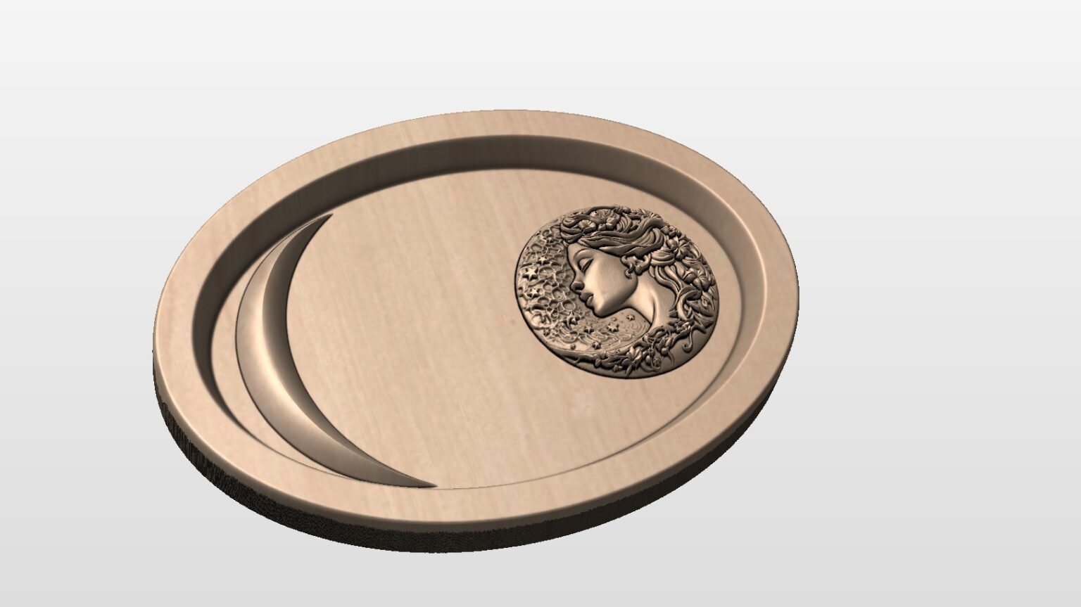“I love you to the moon” STL File – Chris Design Co.